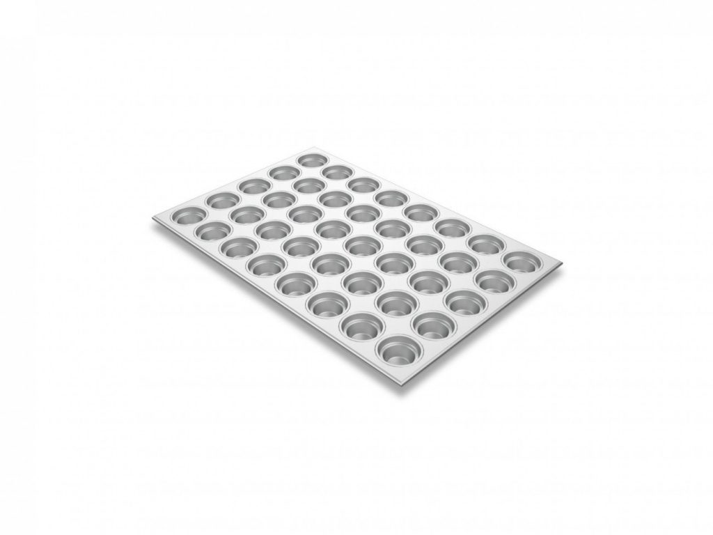 Mini-Crown Muffin Tray with 40 Moulds ⋆ American Pan
