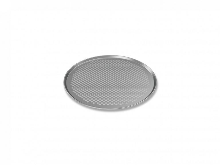 14" Perforated Pizza Tray ⋆ American Pan
